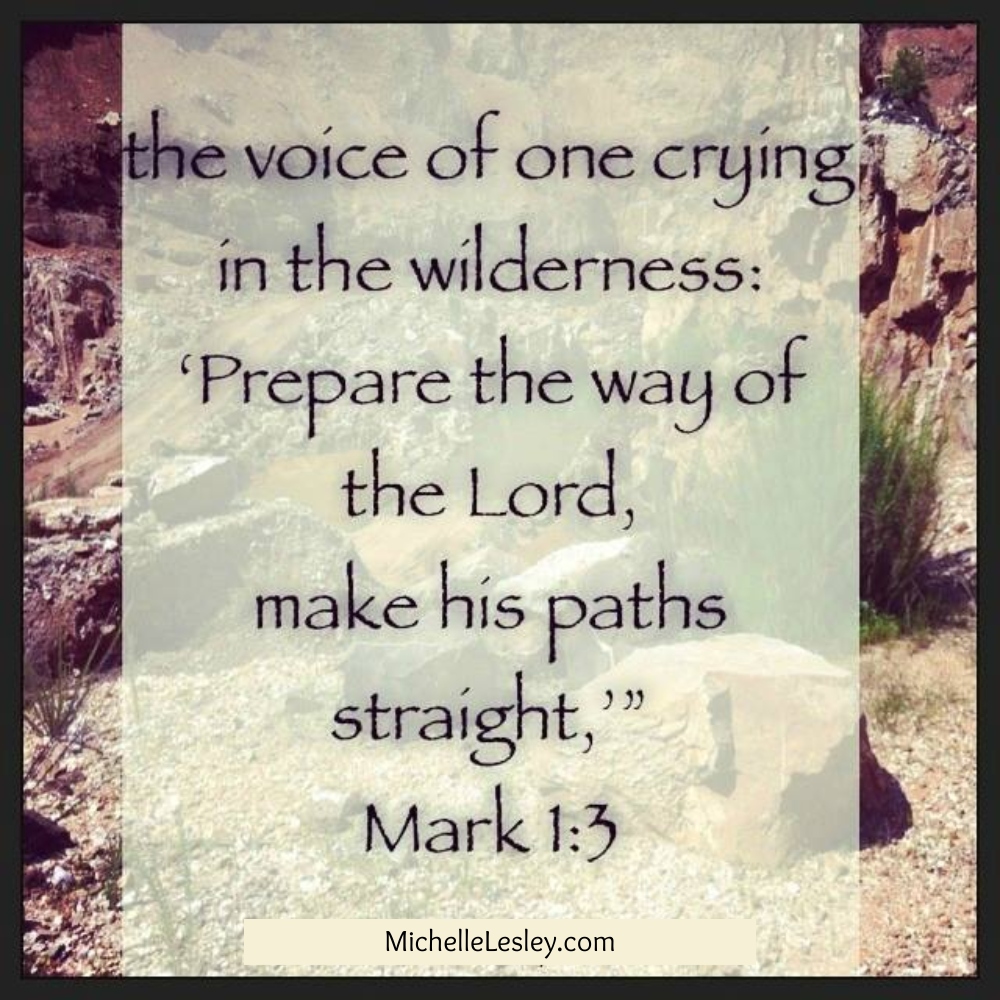 Wednesday’s Word ~ Mark 1 – Michelle Lesley