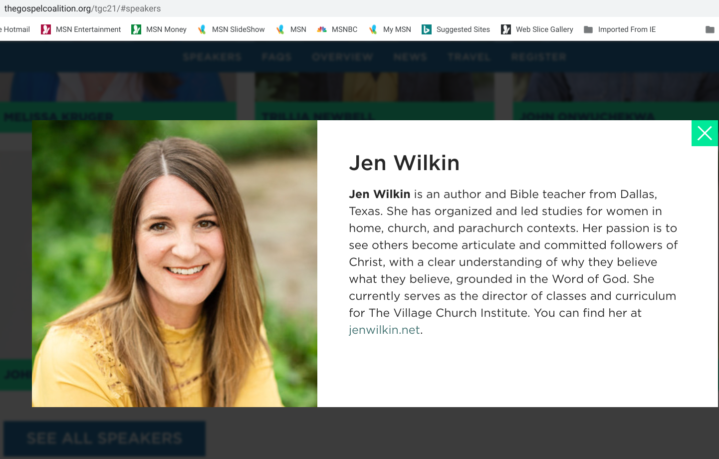 Jen Wilkin – Michelle Lesley