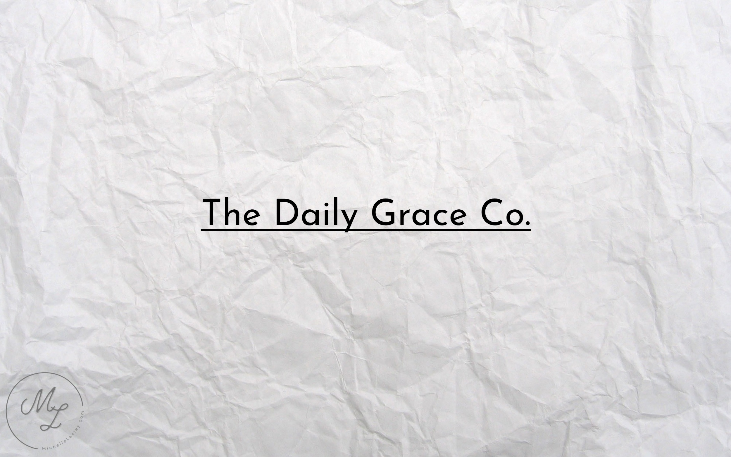 The Daily Grace Co. – Michelle Lesley