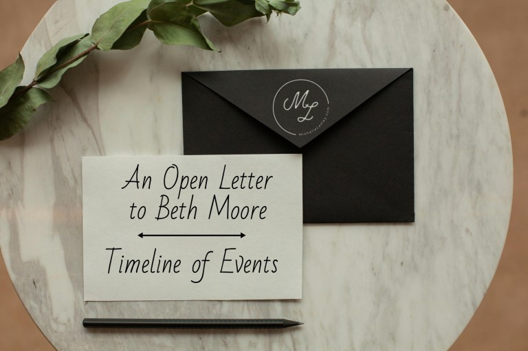 The Open Letter to Beth Moore: 5th Anniversary – Michelle Lesley