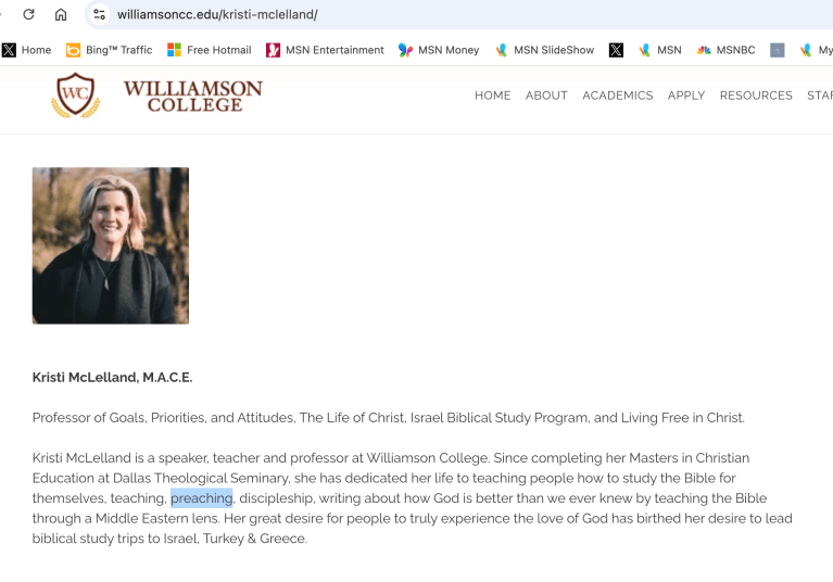 Kristi Mclelland Michelle Lesley